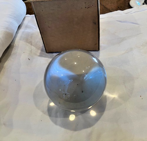 Chance Bros glass sphere | eBay
