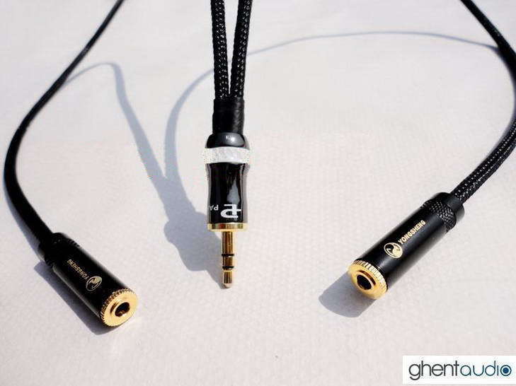 D04 (3m 10ft) ---3.5mm TRS Stereo Male to Dual Female Splitting HIFI ...