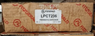 Fitzgerald LPCT236 Prismatic Diffuser Twin 4FT Pack of 2 | eBay UK