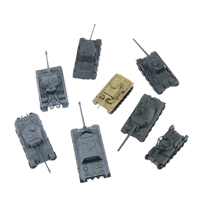 1:144 Model Toy 4D Sand Table Plastic Tiger Tanks World War II Germany ...