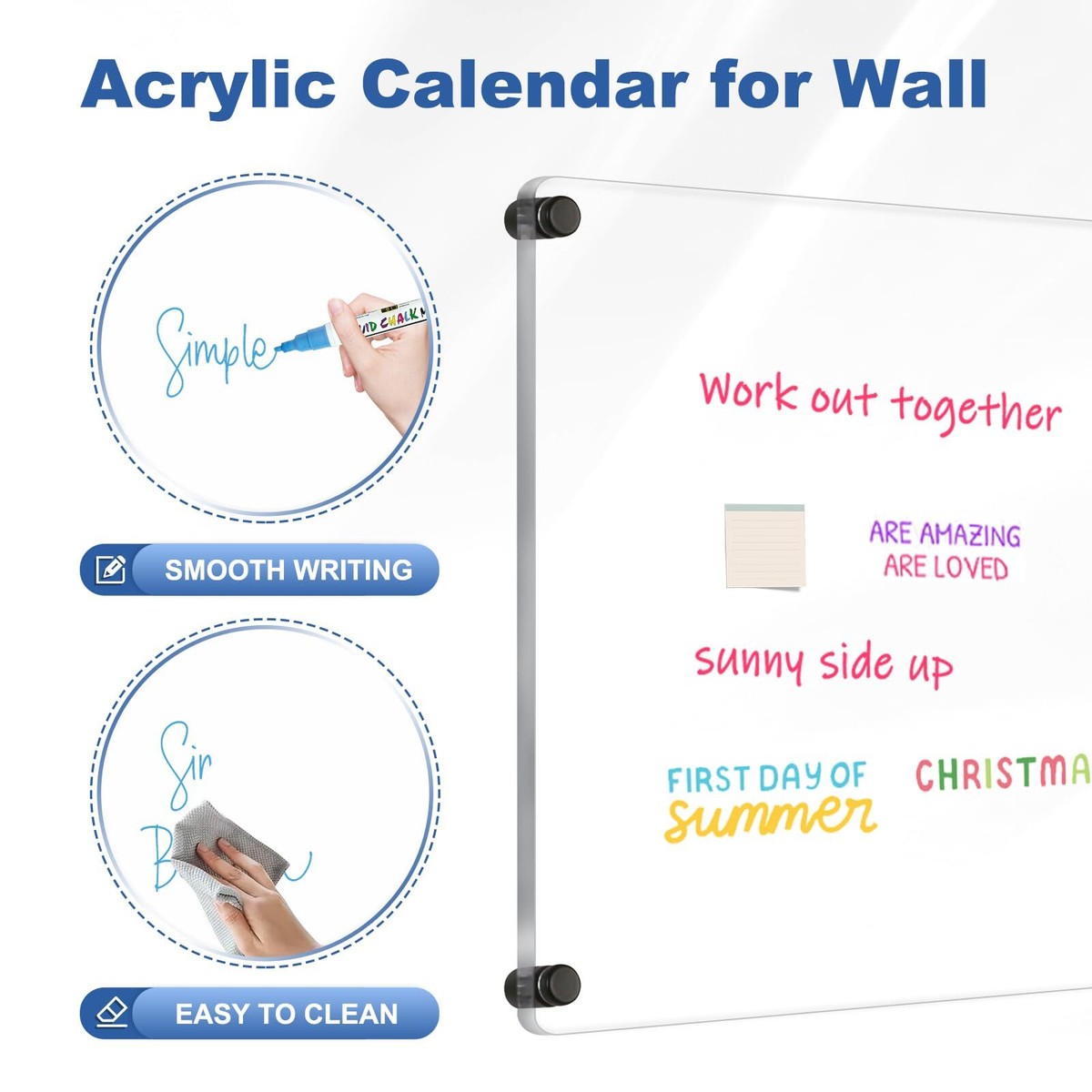 Dry Erase Board Wall Decal Highest Clarity Pictures Self Adhesive