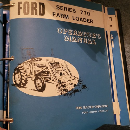 Ford Series 770 Farm Loader Operator's Manual New Holland | eBay