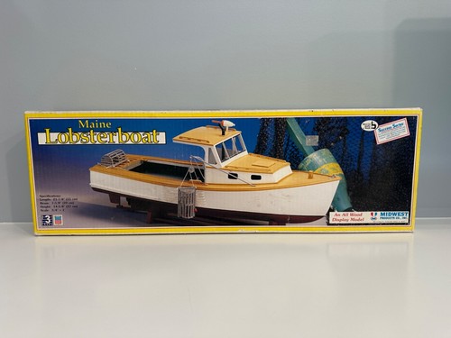 MIDWEST Products Maine Lobster boat model kit #991 | eBay
