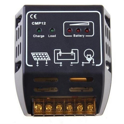 10A 12V/24V Auto Solar Power System Charge&Discharge Regulator ...