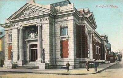 Frankford Library, Frankford, Philadelphia, Pennsylvania PA - c1910 VTG ...