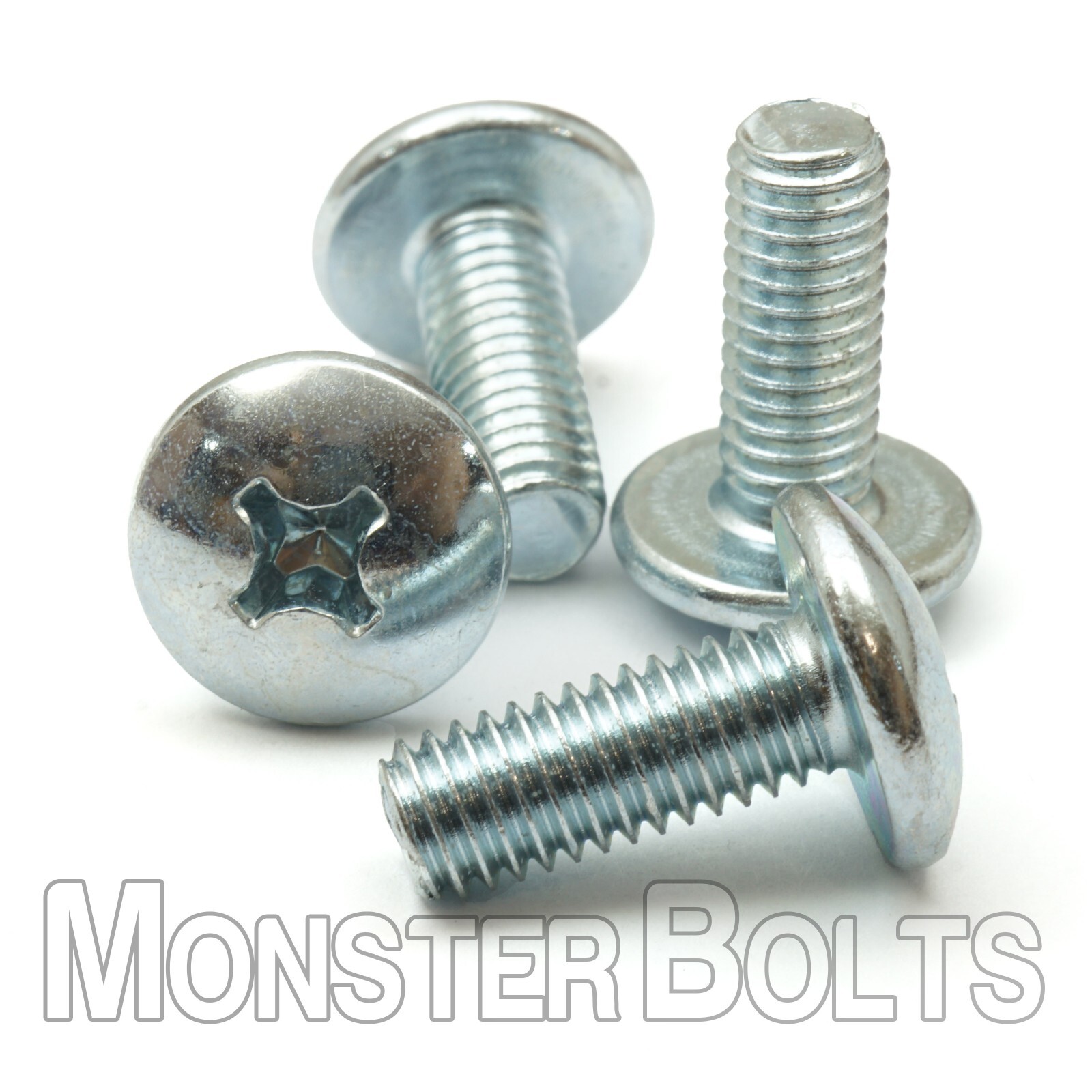 Qty 10,000 - M3 x 8mm Phillips Truss Machine Screw Class 4.8 Zinc JIS ...