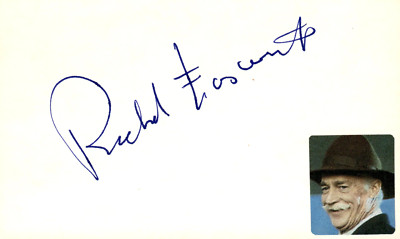 Richard Farnsworth Signed Auto 3x5 Index Card Misery | eBay