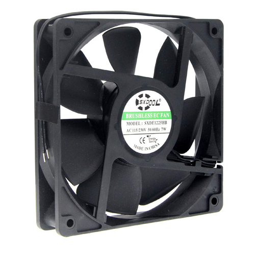 EC AC Cooling Fan 120X120X25Mm 120Mm AC 110V 115V 120V 220V 240V for ...