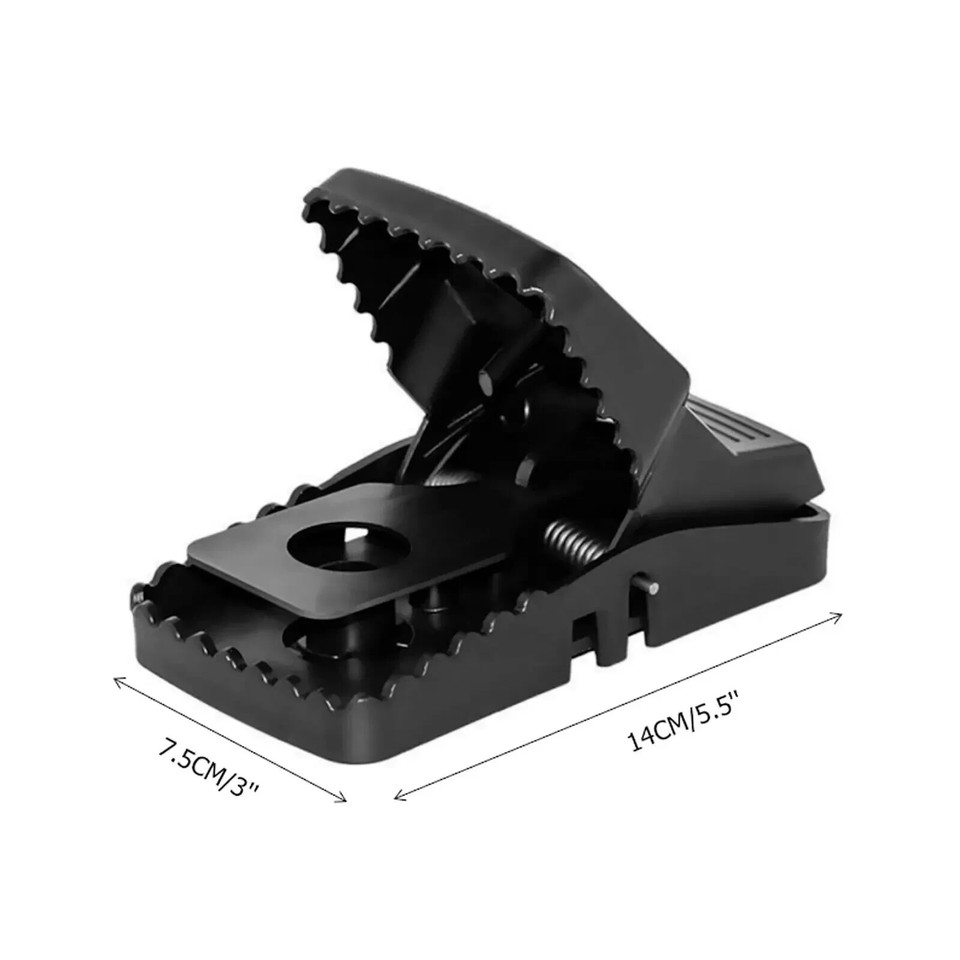 1-4pcs LARGE Mouse Traps Rat Mice Rodent Killer Snap Trap Reusable ...