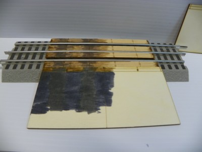 Railroad Grade Crossing RAMP kit for Lionel O 3-rail Straight Section ...