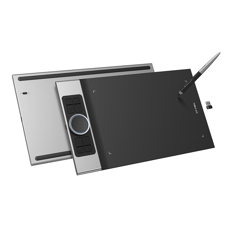 XP-Pen Deco Pro SW Wireless Bluetooth Graphic Drawing Tablet 60° Tilt ...