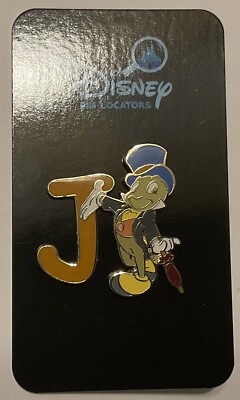 Disney DLR 2001 Jiminy Cricket Letter J Pin | eBay