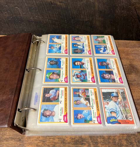 1981 Topps Baseball Complete Set (792) In Binder - NM | eBay