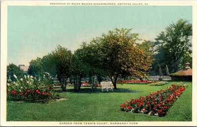 Dr Jim Stamps Postcard Residence Ralph Strassburger Gwynedd Valley ...