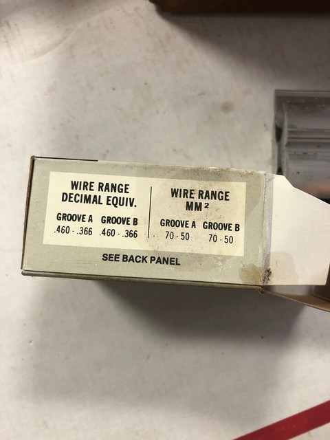 Homac HYCRIMP H Tap Compression Connector DB2020 for sale online | eBay