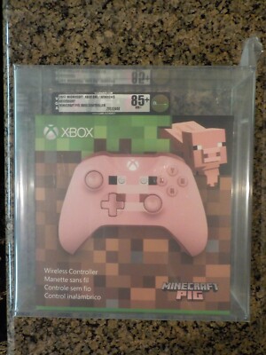 Microsoft XBOX Minecraft Pig Wireless Controller Factory Sealed VGA 85 ...