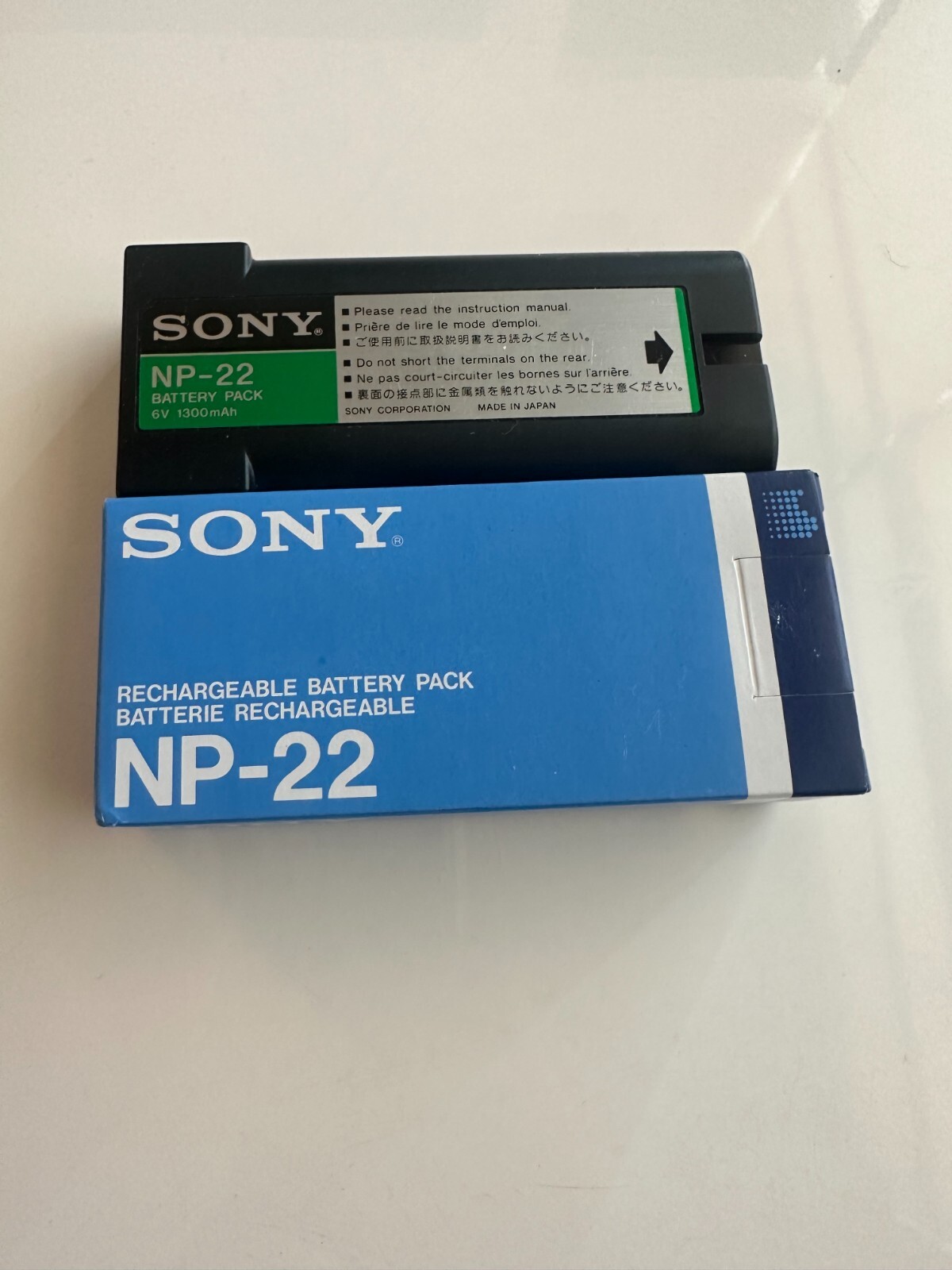 Old Stock Genuine Sony Np-22 6v Battery for sale online | eBay