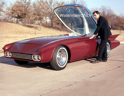"Darryl Starbird" & His "Predicta" '60's Custom Hot Rod Show Car PHOTO ...