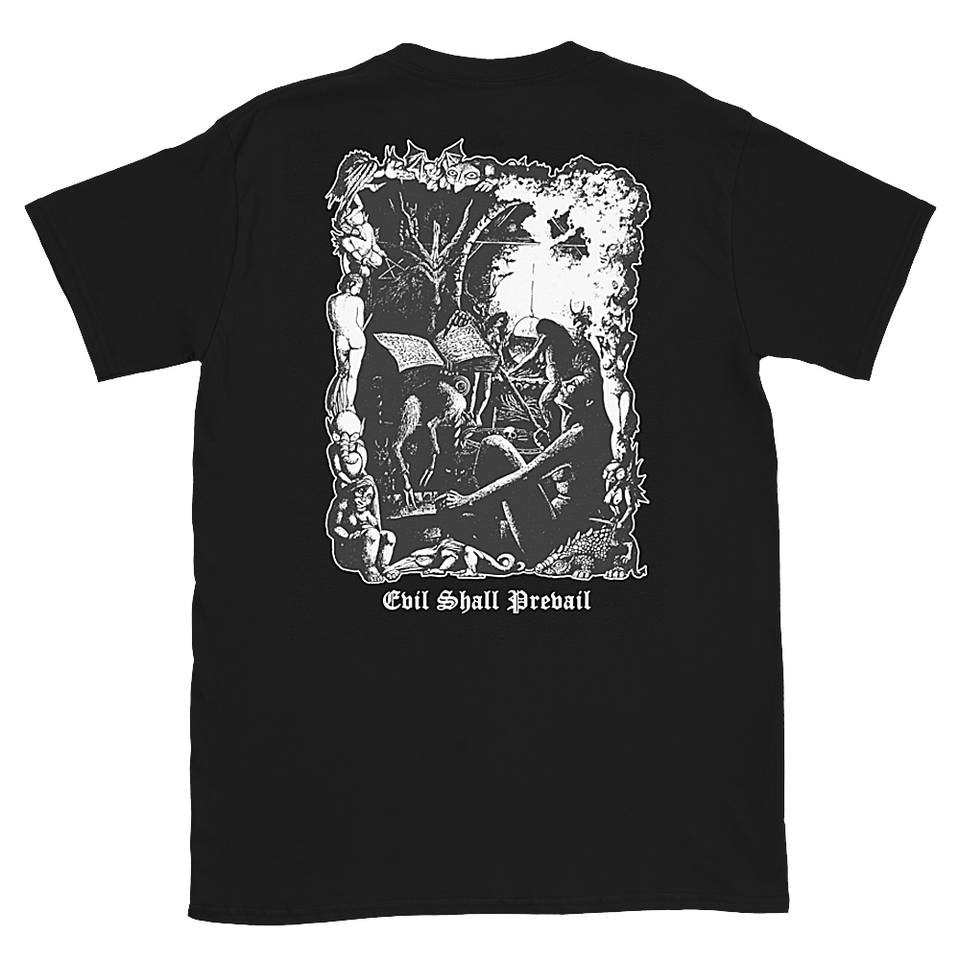 BLACK WITCHERY "Evil Shall Prevail" T-SHIRT | eBay