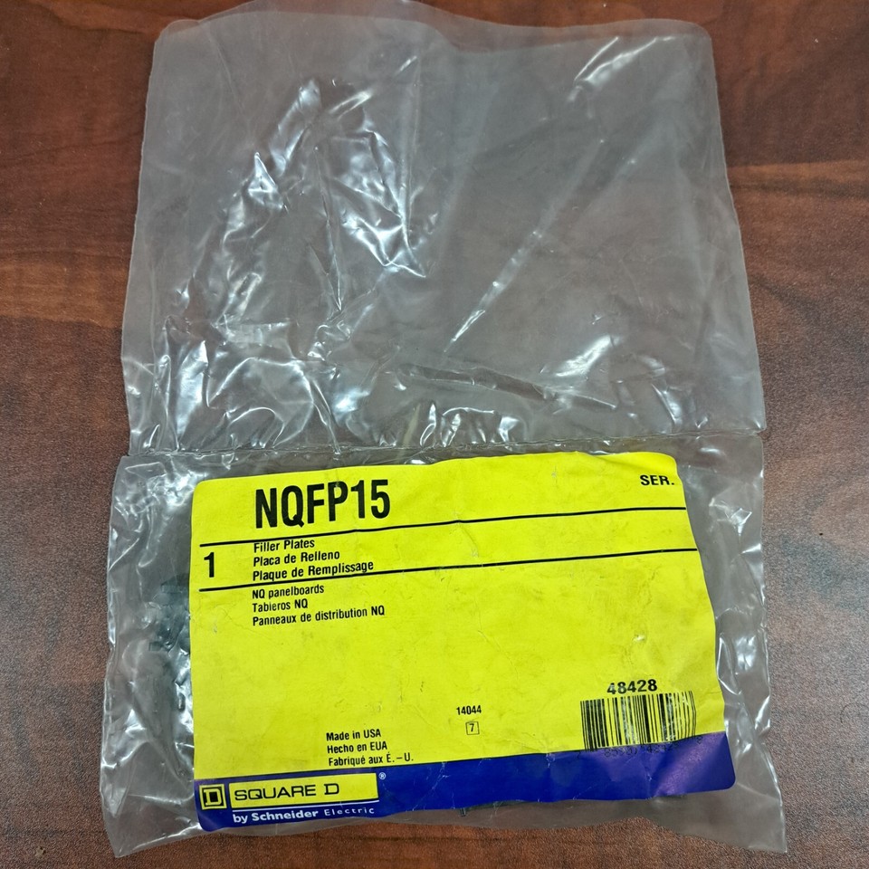 Pack of 8x - Square D By Schneider Electric Panelboard Filter Plates ...