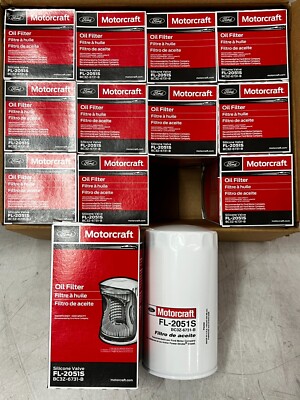 CASE OF 12 Genuine OEM Motorcraft Powerstroke Diesel Oil Filters | FL ...
