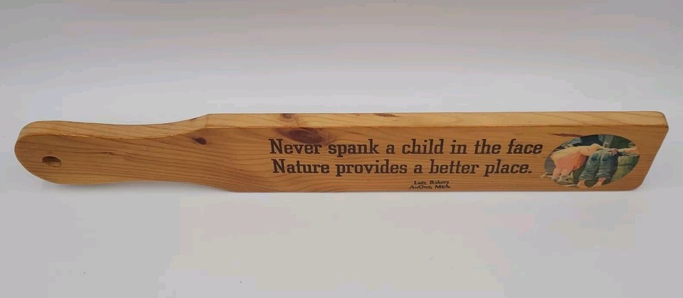 VTG Wooden Novelty Spanking Paddle 1950’s-60’s For Decoration Purposes ...