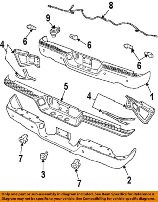 CHRYSLER OEM Parking Backup Back Up Reverse Distance-Sensor 1EW63TZZAA ...