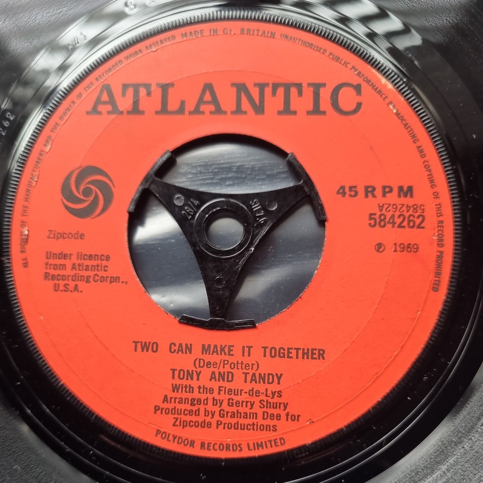 Northern Soul Tony & Tandy – Two Can Make It Together Atlantic ...