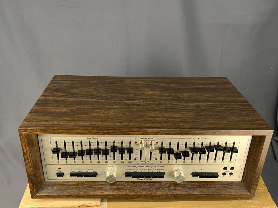 Vtg Soundcraftsmen PE2217-R Preamplifier Equalizer - Preamp EQ Works ...