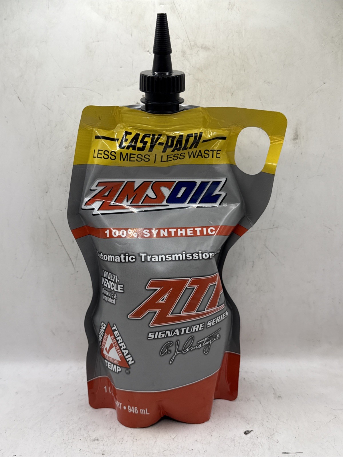 AMSOIL Signature Series ATF AUTOMATIC TRANSMISSION FLUID Easy Pack 1 Qt ...