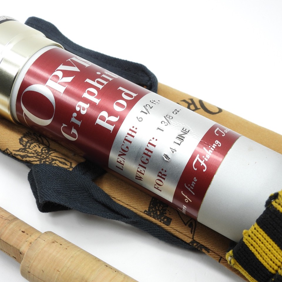 Orvis Graphite “Flea” Fly Fishing Rod. 6’ 6”. 4wt. W/ Tube & Sock. | eBay