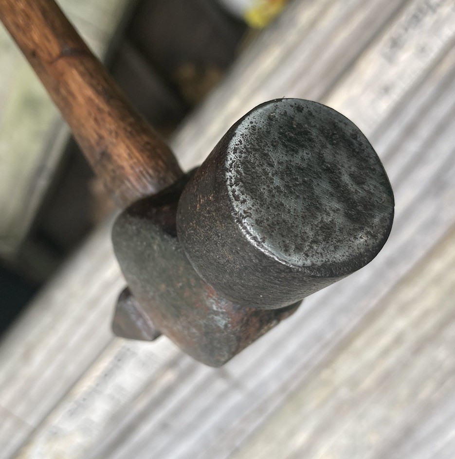 VINTAGE HELLER SMALL CROSS PEEN HAMMER METAL WORKING TOOL Blacksmith | eBay