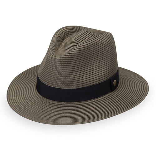 Wallaroo Palm Beach Fedora (Olive, M/L) – UPF 50+ UV Sun Protection ...