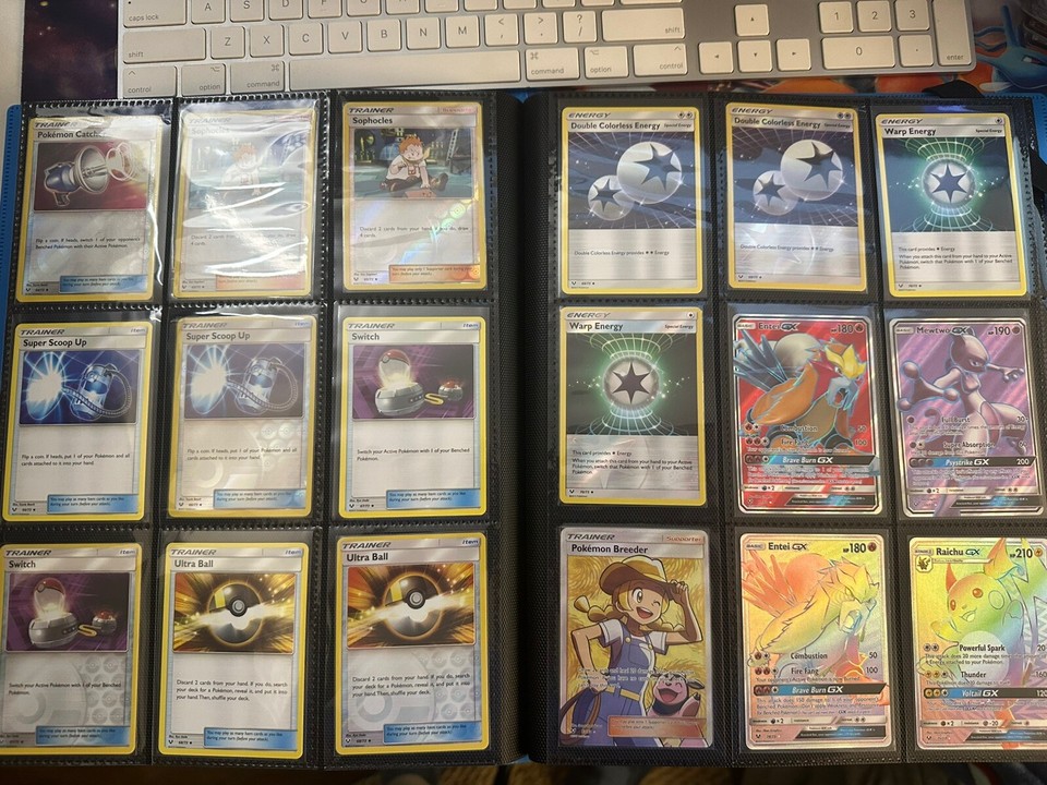 Pokémon TCG Shining Legends MASTER SET - COMPLETE w/ RH and TEST TUBE ...