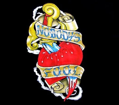 Bleeding Heart With Dagger