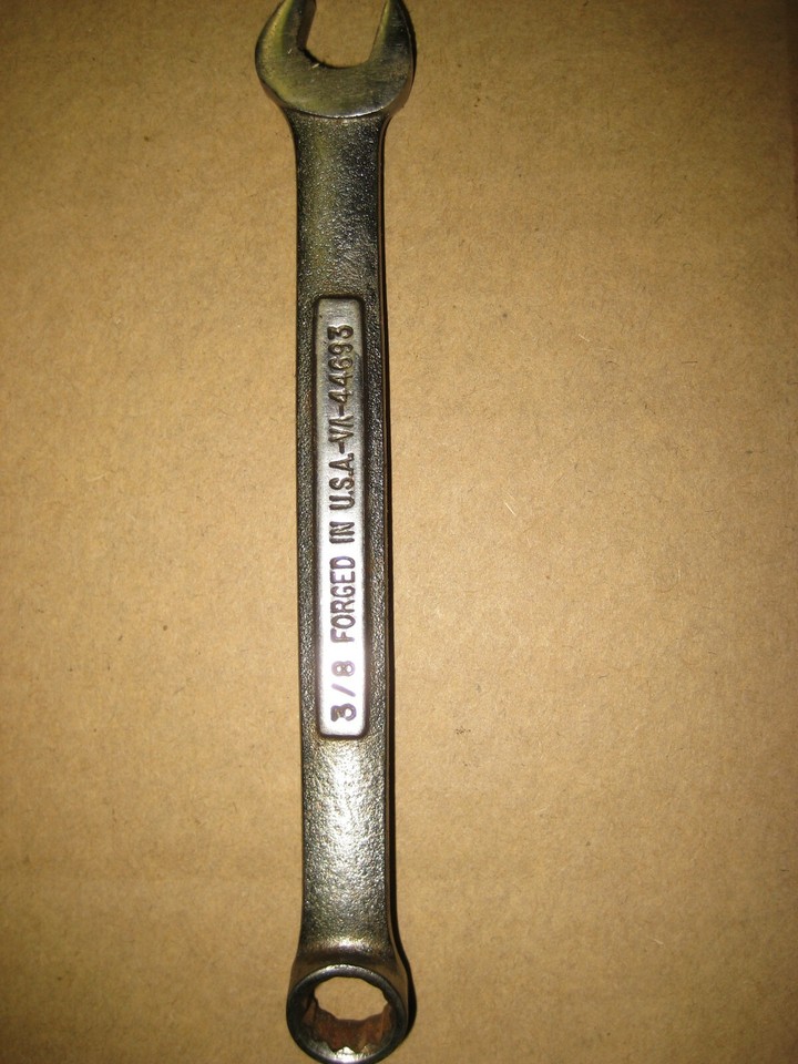 Craftsman Combination Wrench 3/8, 44693 Made in USA | eBay