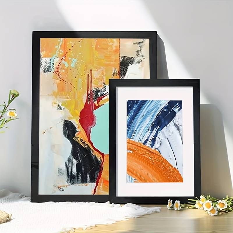 Picture Frames Modern Poster Photo Frames in All Sizes Walnut Black ...