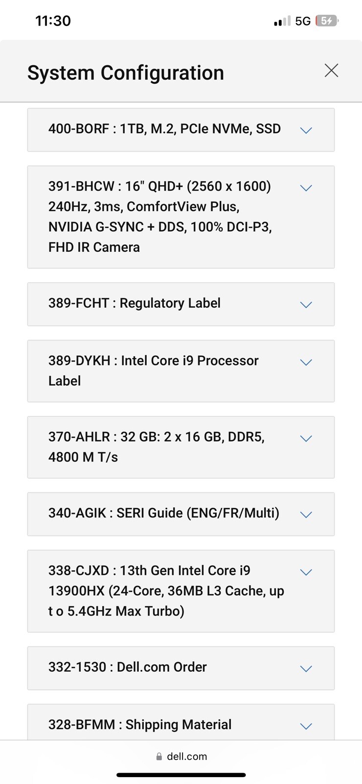 Alienware M16r1 QHD+ 240Hz 13th Gen Core i9 | Grelly UK
