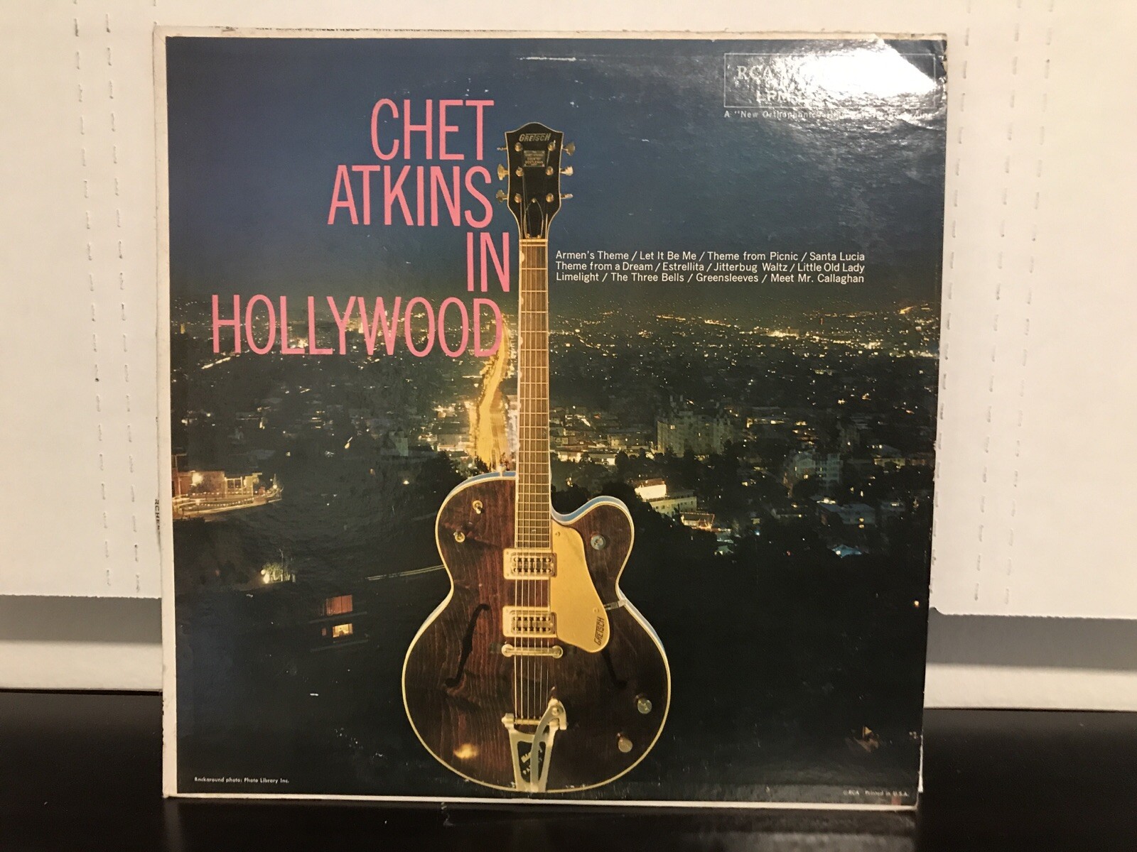 Chet Atkins ‎– Chet Atkins In Hollywood LP 1959 RCA Victor ‎– LPM-1993 ...