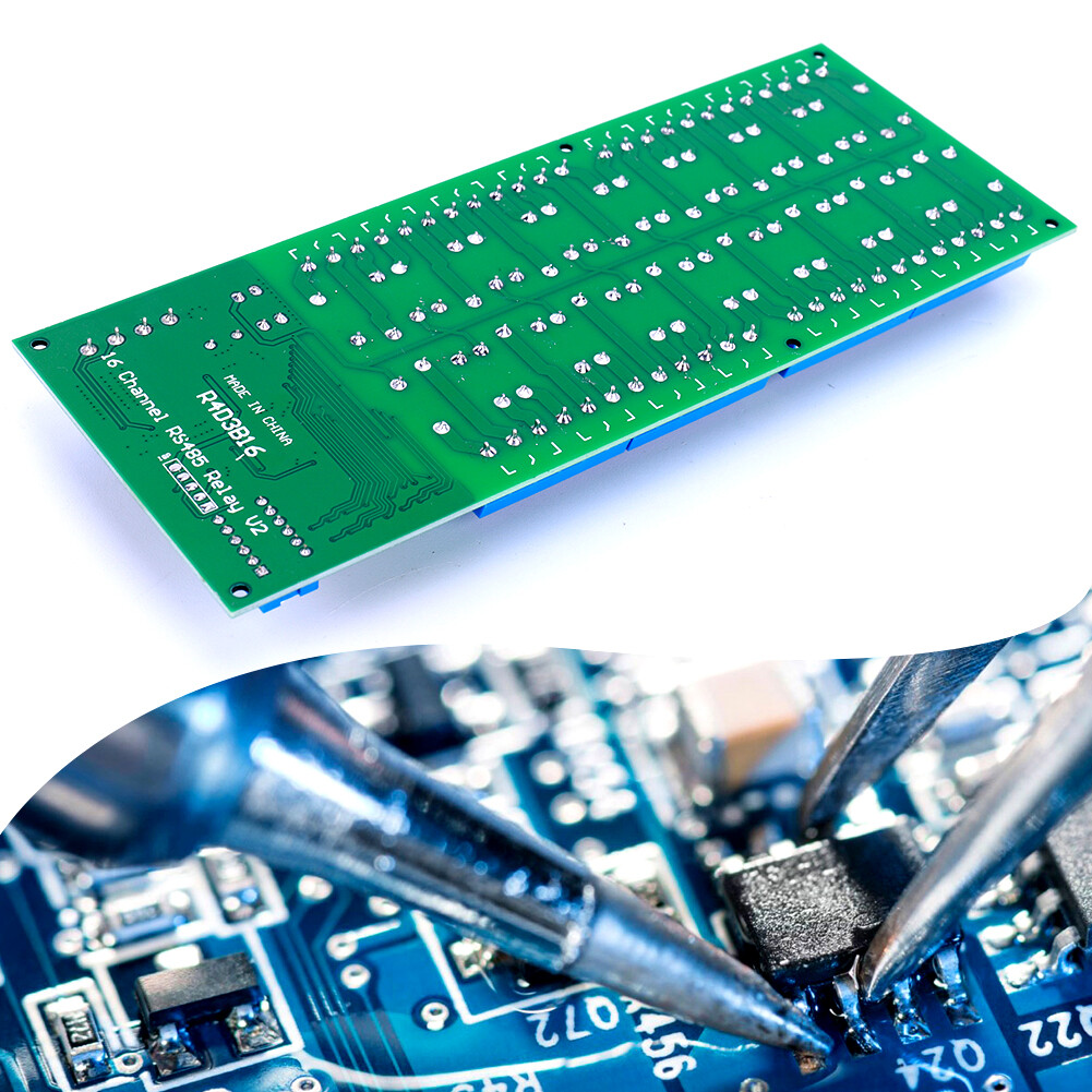 16 Channel RS485 Relay Board RS485 Relay Module for PLC PTZ Camera ...