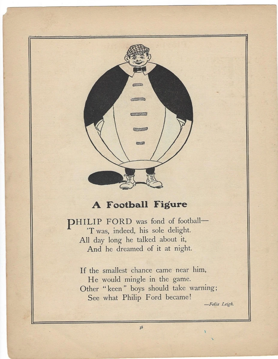 Great Football Poems