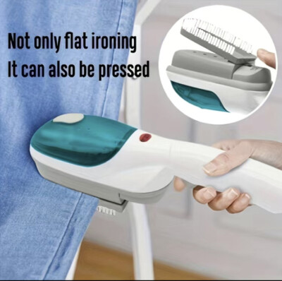 NIB Powerful Electric Handheld Steam Iron With Dual Tool Accessory | eBay