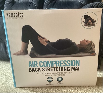 homedics air compression back stretching mat | eBay