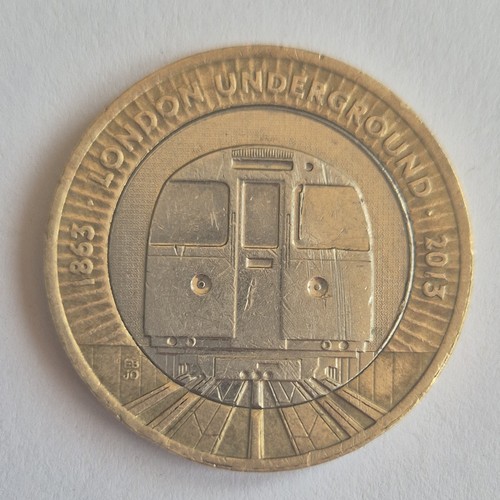 Extremely Rare TRIPLE ERROR London Underground 2 pound coin | eBay UK