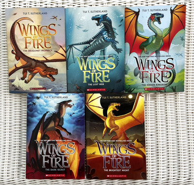 Wings of Fire Set Books 1-5 Tui T Sutherland Paperback | eBay