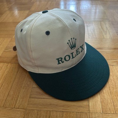 Vintage 90s Rolex strap back baseball cap hat Made in USA Texace | eBay