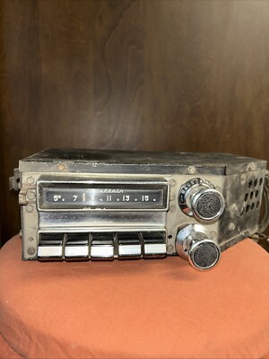 Original 1953 1954 Pontiac AM Push Button Dash Radio Assembly GM Delco ...