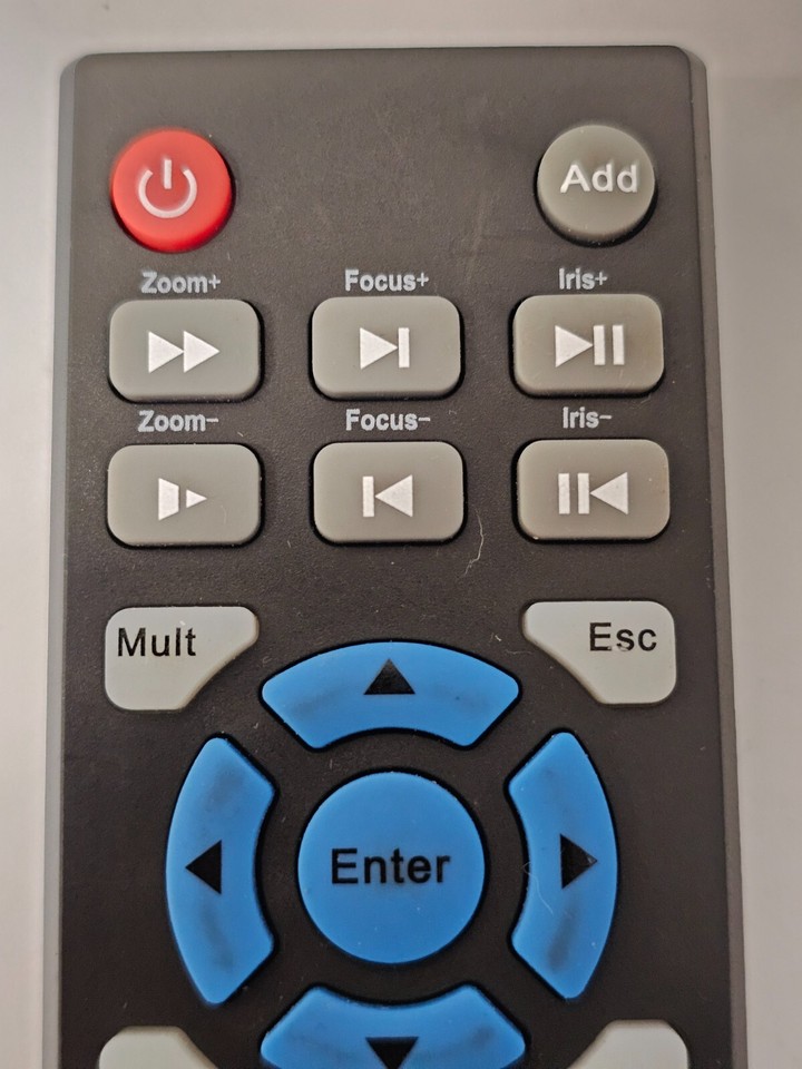 GENUINE BOSCH DVR CCTV RECORDER REMOTE FOR DIVAR 2000 DIVAR 3000 DIVAR ...