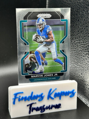 MARVIN JONES JR~ 2021 PANINI PRIZM FOOTBALL BASE CARD #12~JAGUARS cc | eBay
