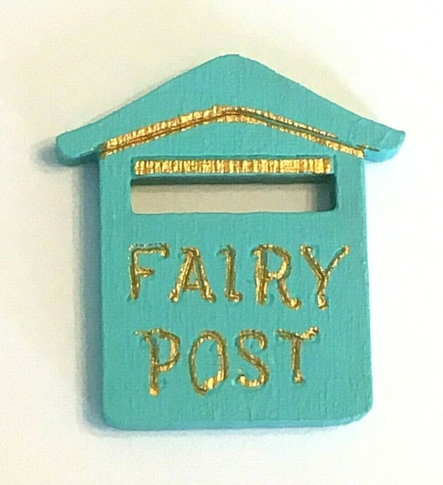 Wooden Fairy Post Postbox - Fairy Door Accessory - Fairy Garden | eBay UK
